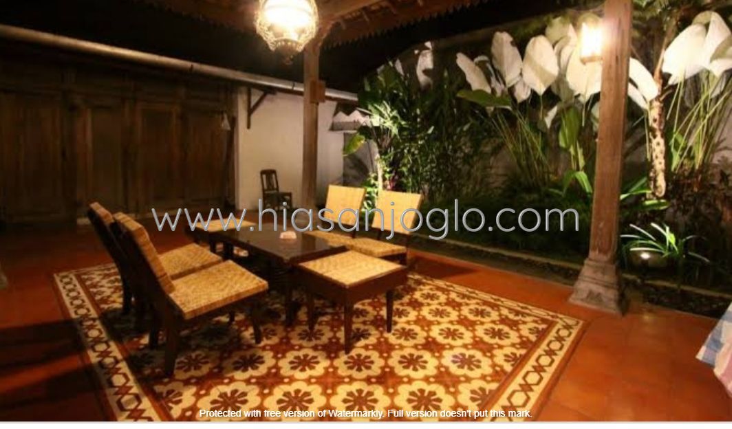 Jual Tegel Ubin Kuno & Ubin Klasik Murah Jogja - Hiasan Joglo